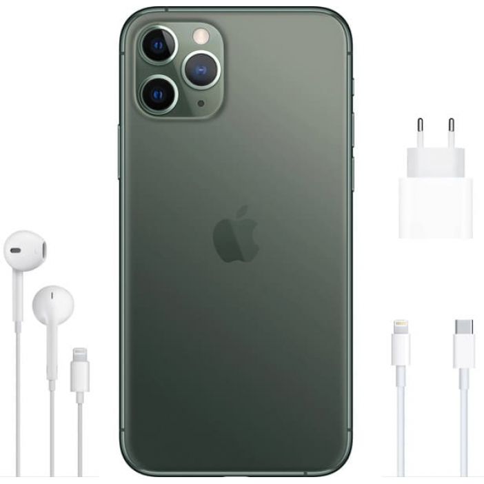 Купить Apple iPhone 11 Pro Max 256 ГБ тёмно-зелёный в СПб дешево ...